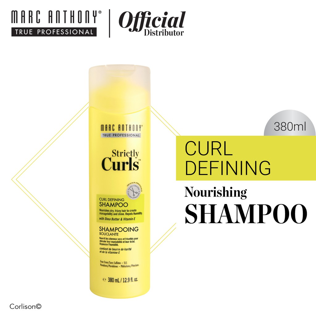Marc Anthony Strictly Curls Curl Defining Shampoo 380ml Shopee Singapore