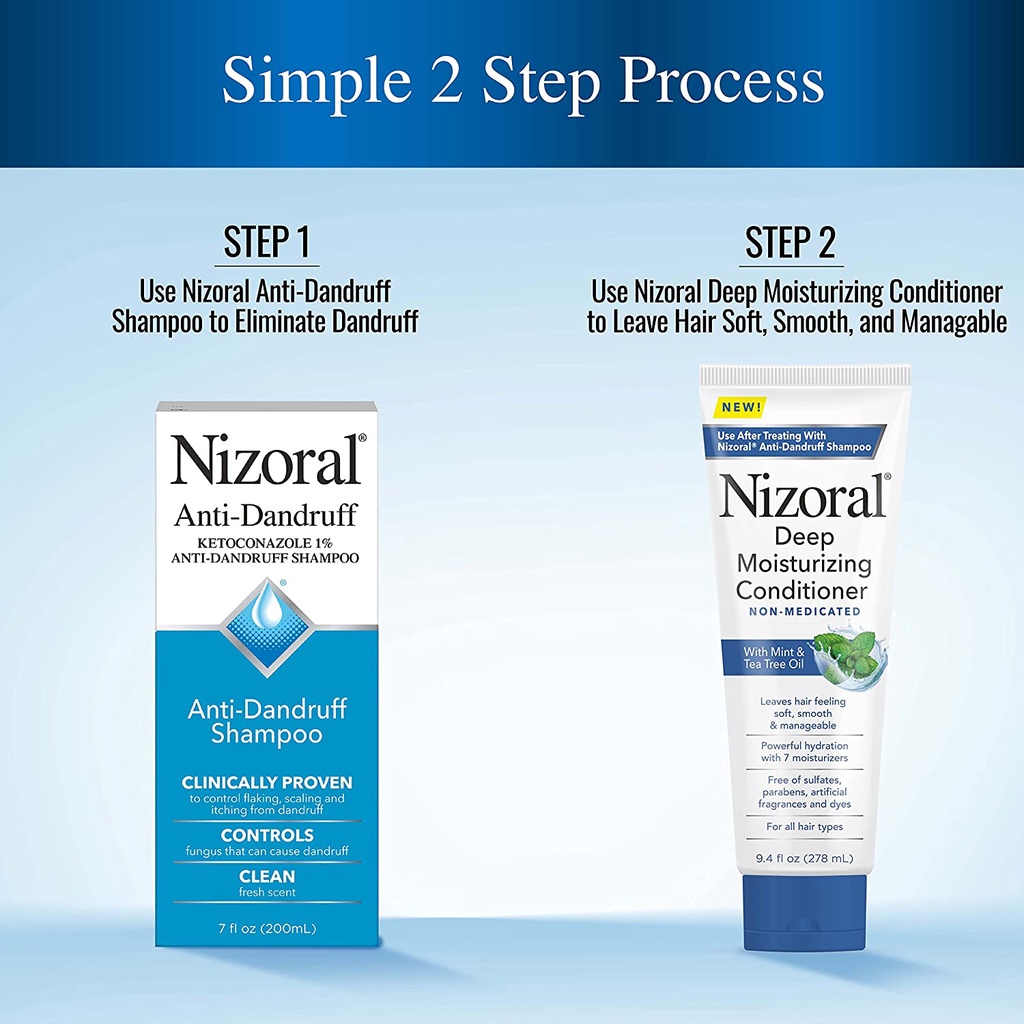 Nizoral A-D Anti-Dandruff Shampoo & Conditioner | Shopee Singapore