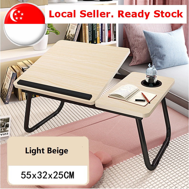 Portable Foldable Multipurpose Laptop Table with Adjustable Height ...