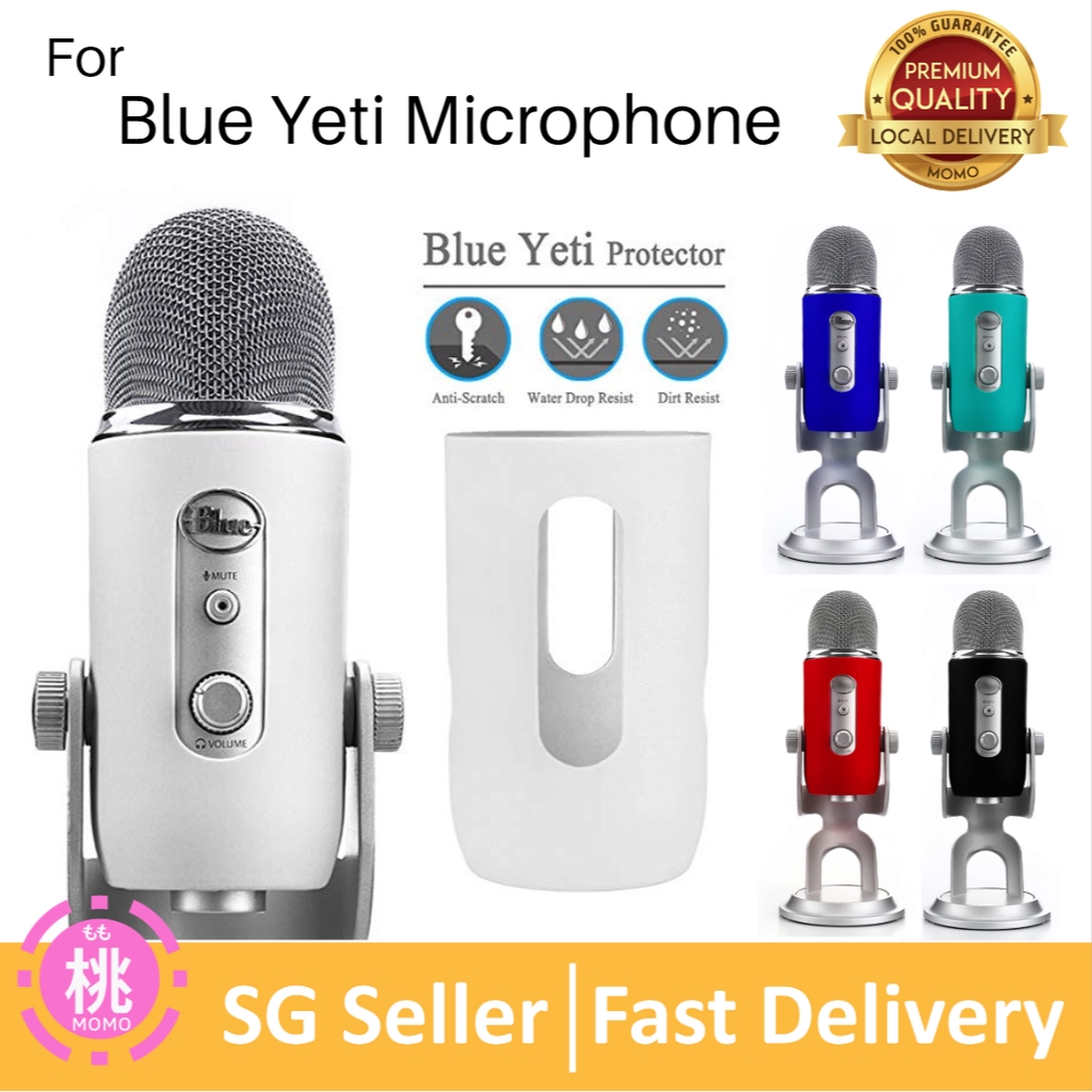 Blue Yeti Protector - Full Protection Silicon Cover for Yeti & Yeti Pro ...