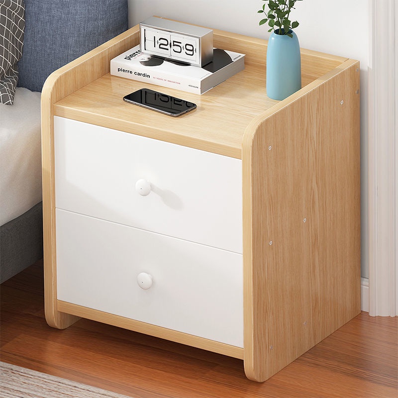 🇸🇬SG Seller Bedside Table Simple Nordic Style Minimalist Bedroom ...
