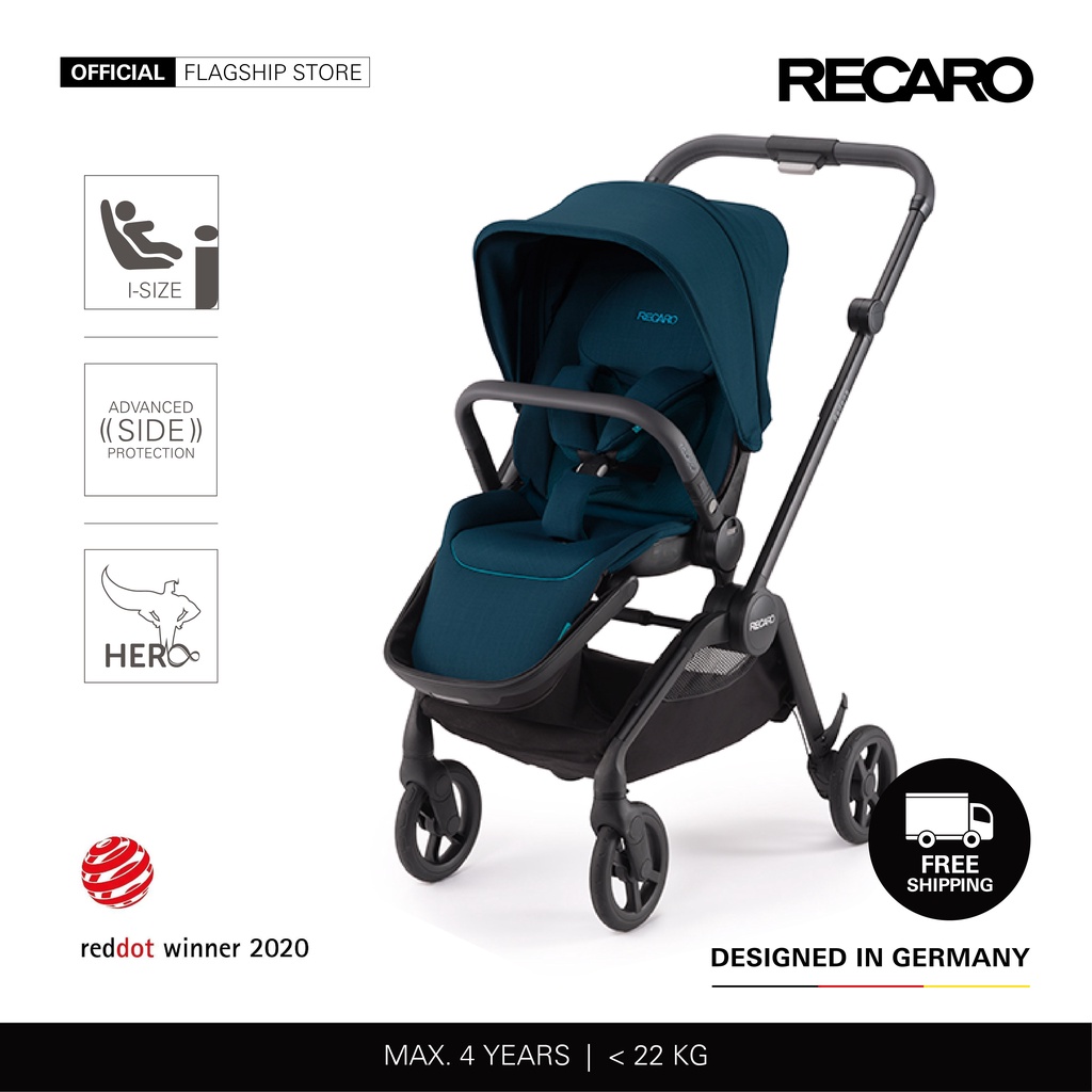 Recaro Stroller - Sadena (Black Frame) | Shopee Singapore