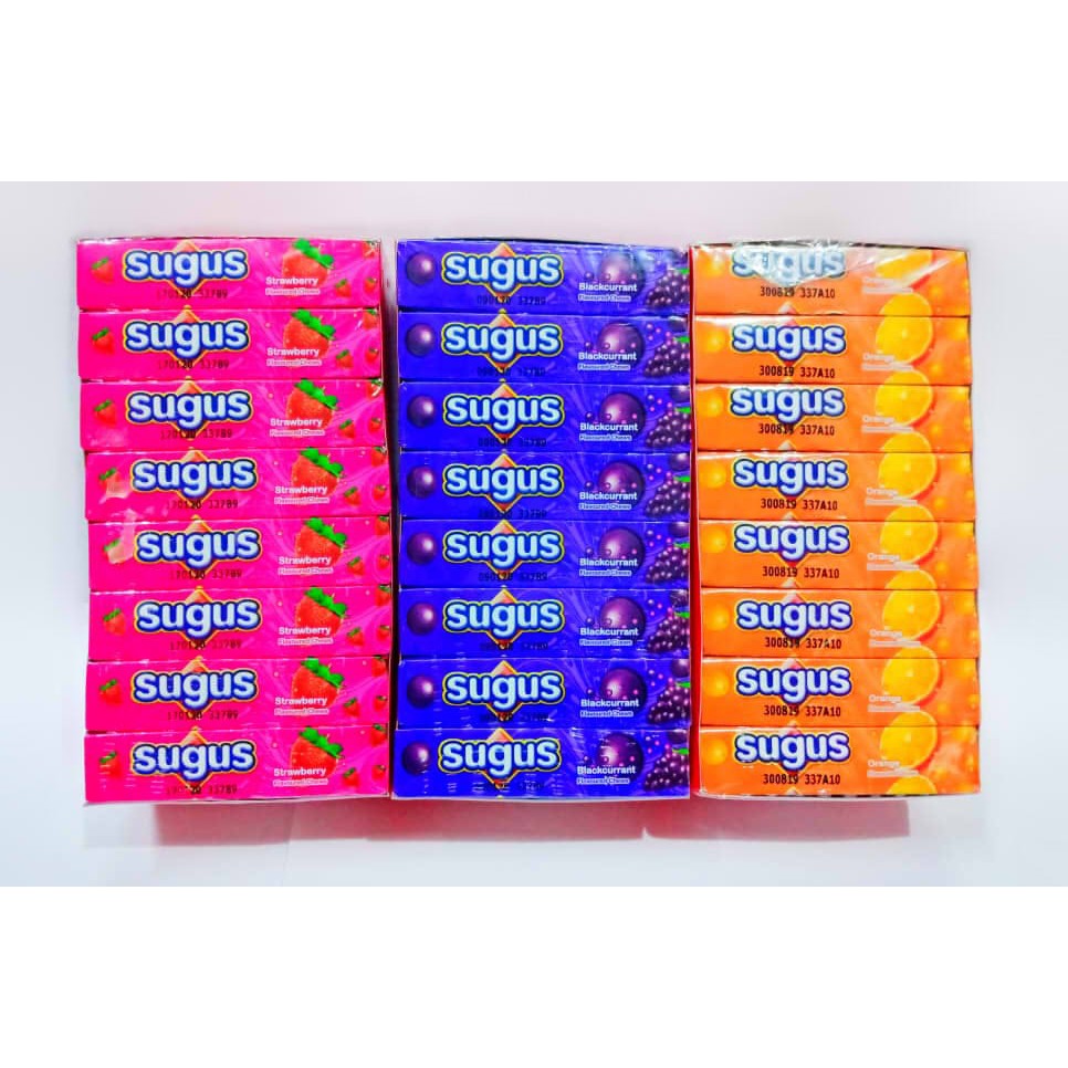 Sugus Chewy Candy (Blackcurrant / Strawberry / Orange) 30g | Shopee ...