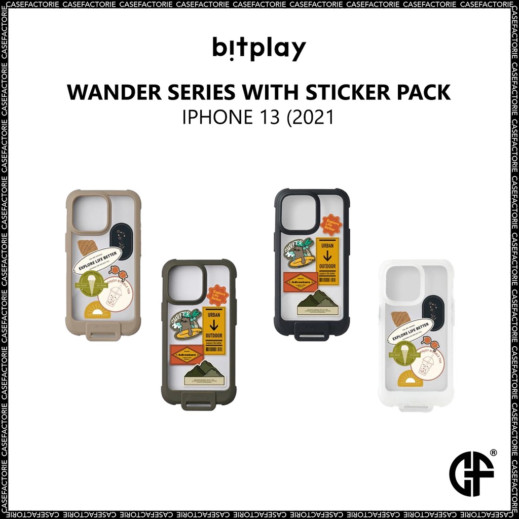 Bitplay Wander Case for iPhone 13 (2021) with Sticker Pack | Shopee Singapore