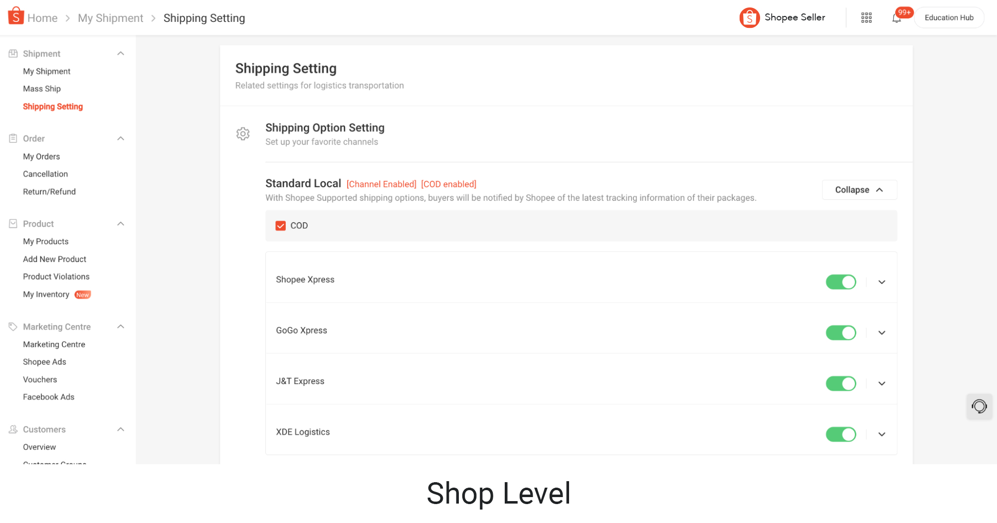Shopee Supported Logistics | PH Seller Education [Shopee]
