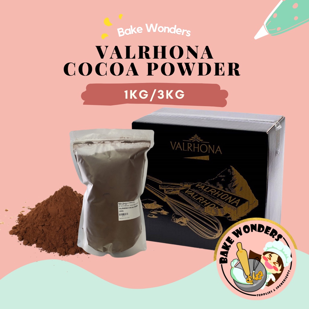 Valrhona Cocoa Powder/Varlhona Cocoa Powder/ 100% Pure Cocoa Powder ...
