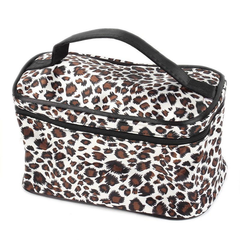 Leopard Print Makeup Bag | Saubhaya Makeup