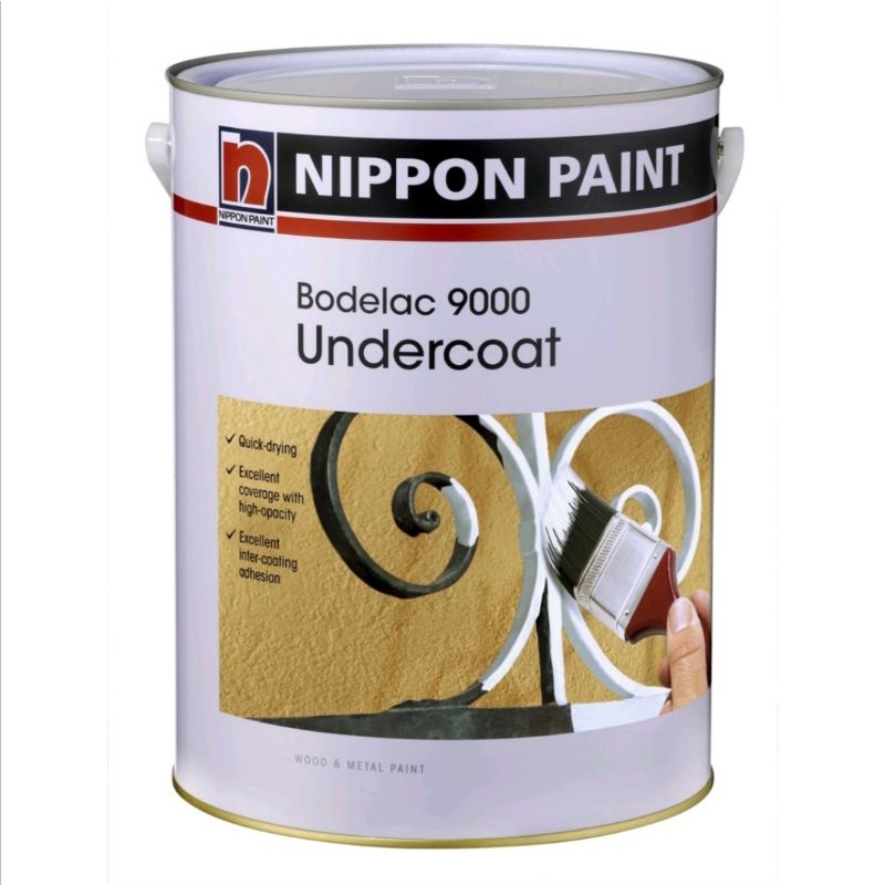 Nippon Paint Bodelac 9000 Undercoat 1L / 5L | Shopee Singapore Nippon Paint Bodelac 9000 Undercoat 1L / 5L | Shopee Singapore