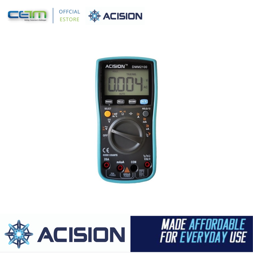 Acision DMM2100 Digital Multimeter | Shopee Singapore