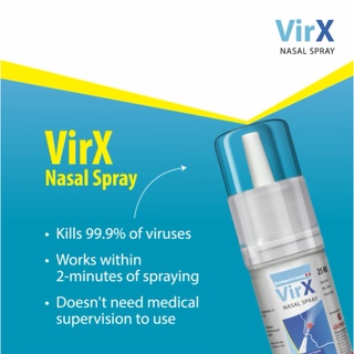 VirX Nasal Spray | Nitric Oxide Nasal Spray 25ml | Anti Viral Nasal ...