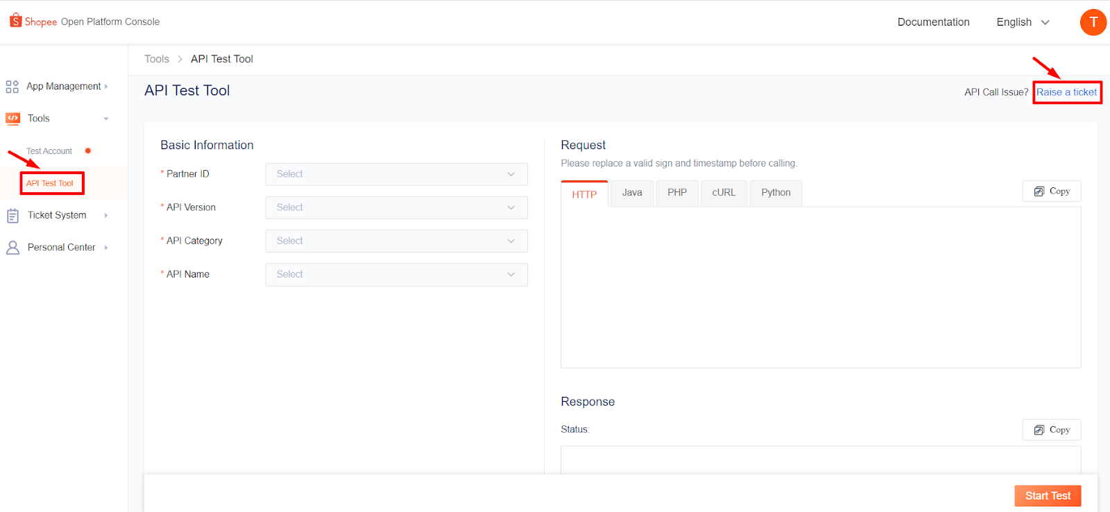 Hướng dẫn yêu cầu hỗ trợ (raise ticket) API trên Shopee Open Platform ...