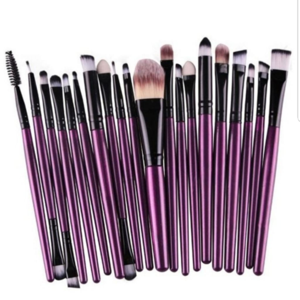20 Piece Makeup Brush Set And Their Uses | Saubhaya Makeup
