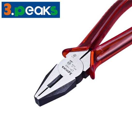 3.PEAKS Combination Plier Side Cutter with Insulated Heavy-Duty Handle ...