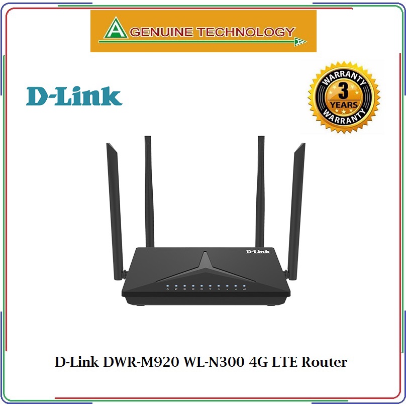 D-Link DWR-M920 N300 4G LTE Router | Shopee Singapore