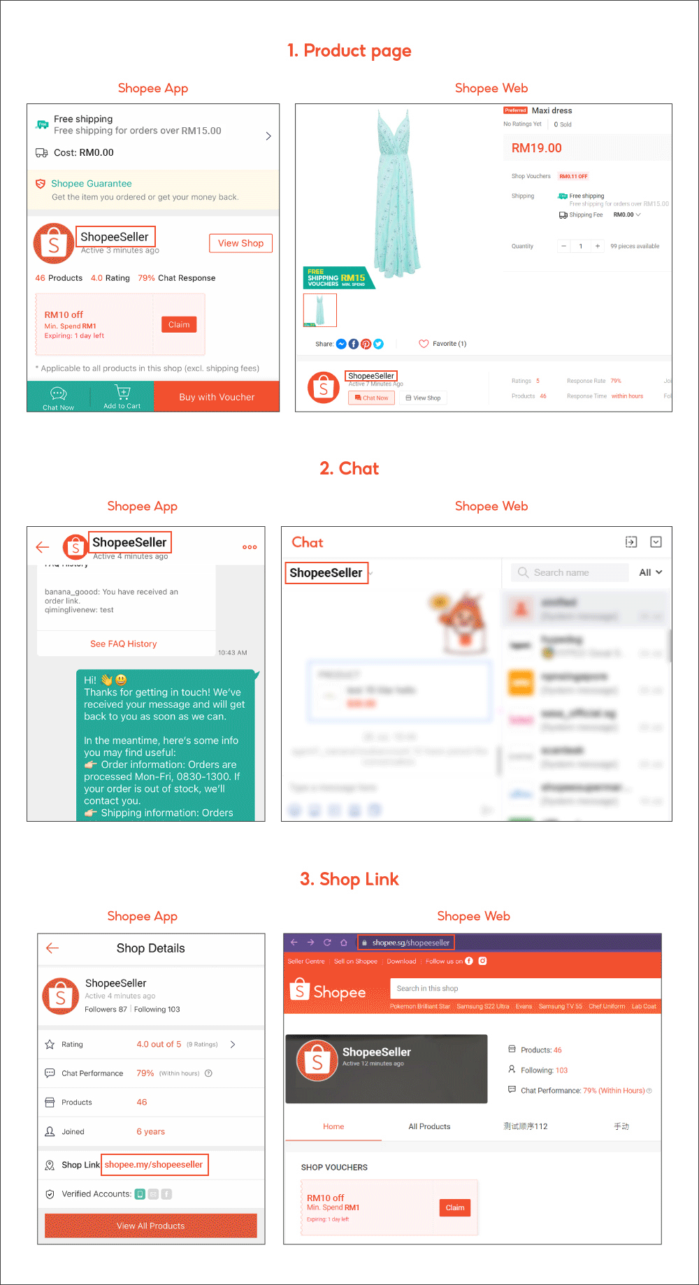 Shop name and username | MY Seller Education [Shopee]