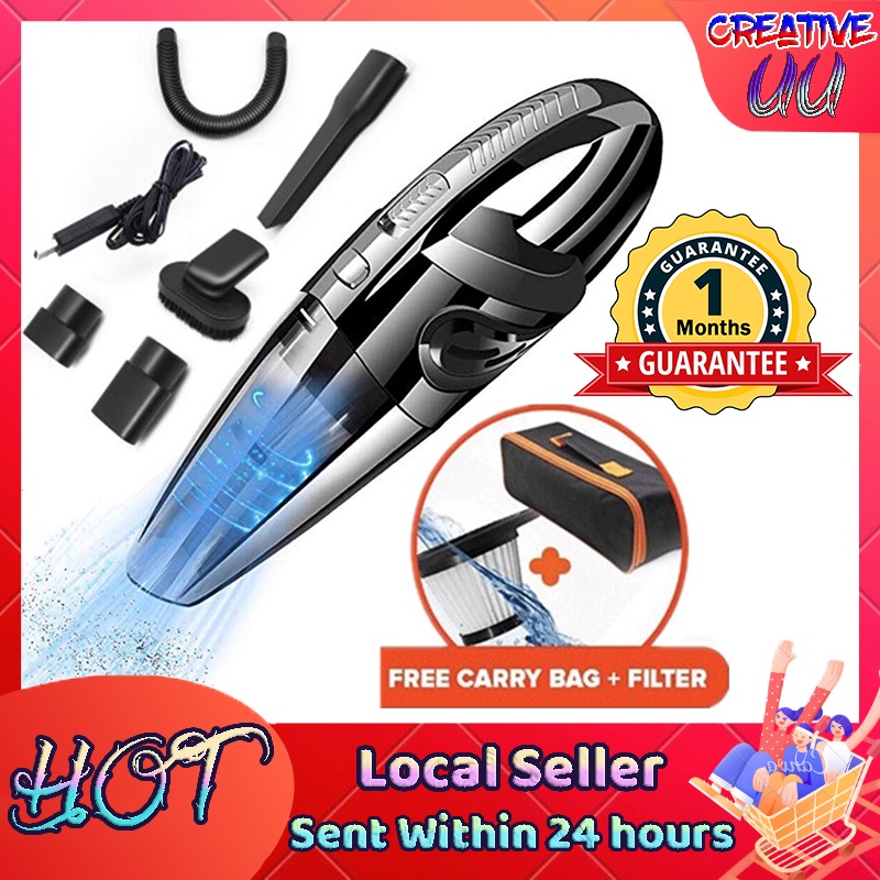 🔥【SG READY STOCK】🔥 Rechargeable Wireless Cordless Vacuum Cleaner ...