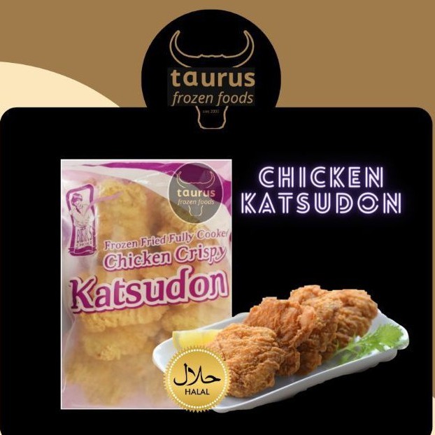 [Taurus] Bibik's Chicken Crispy Katsudon 1kg Halal | Shopee Singapore