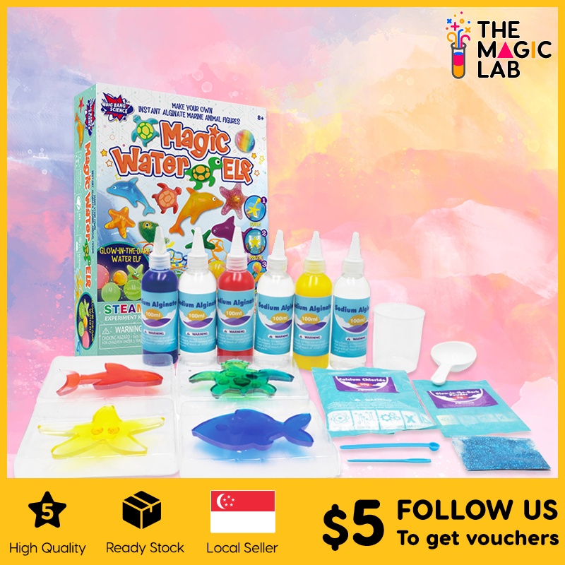 Science Kits Toys Magic Water Aqua Jelly Educational Early Learning ...
