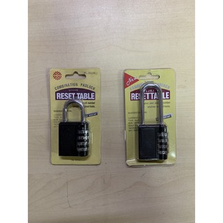 4 DIGITS RESETTABLE NUMBER LOCK / PADLOCK / TOOL BOX LOCK / LOCKER ...