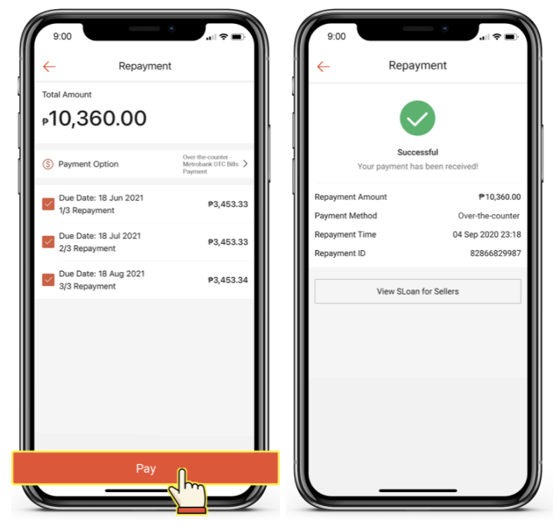 How and when do I repay my SLoan for Sellers (Marketplace Sellers ...