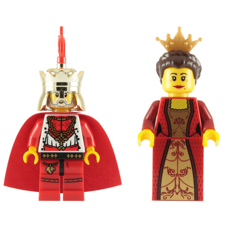 Original Lego Kingdoms - Lion King & Queen (Chess Set) 853373 ...