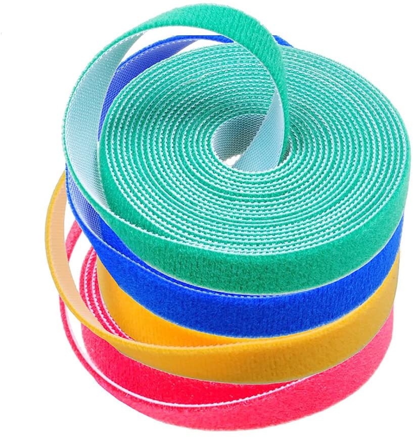 10M Velcro Wire Organizer Cable Ties, Tape Strips, Adhesive Fastener ...