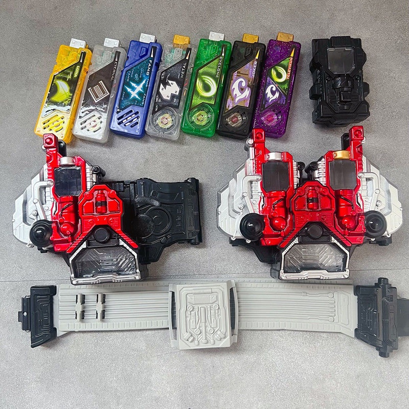 Kamen Rider W Henshin Belt Ver. 20th DX Double Driver Masked Rider W Transformation Belt 6 Gaia ...