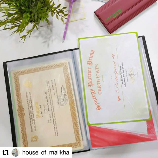 Keeper Document Folder. Akta Birth Map. Thick Material | Shopee Singapore