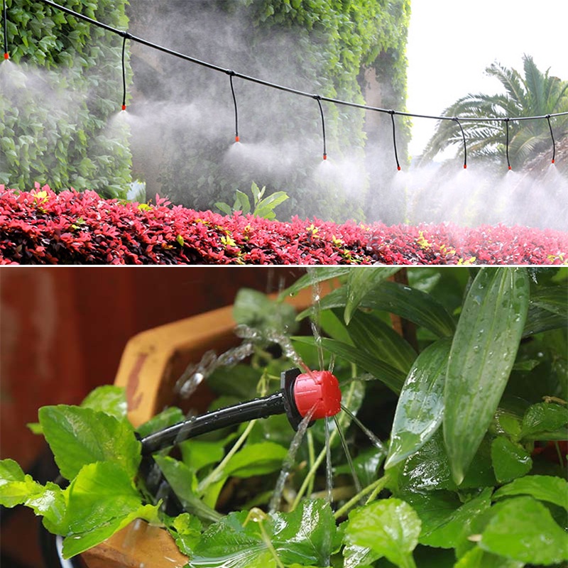 DIY Garden Micro Drip Irrigation System Plant Flower Watering Kit with ...