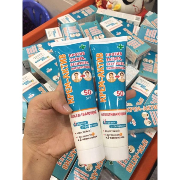 Russian SPF50 Sunscreen Lifts tone, Non-Sticky Skin | Shopee Singapore