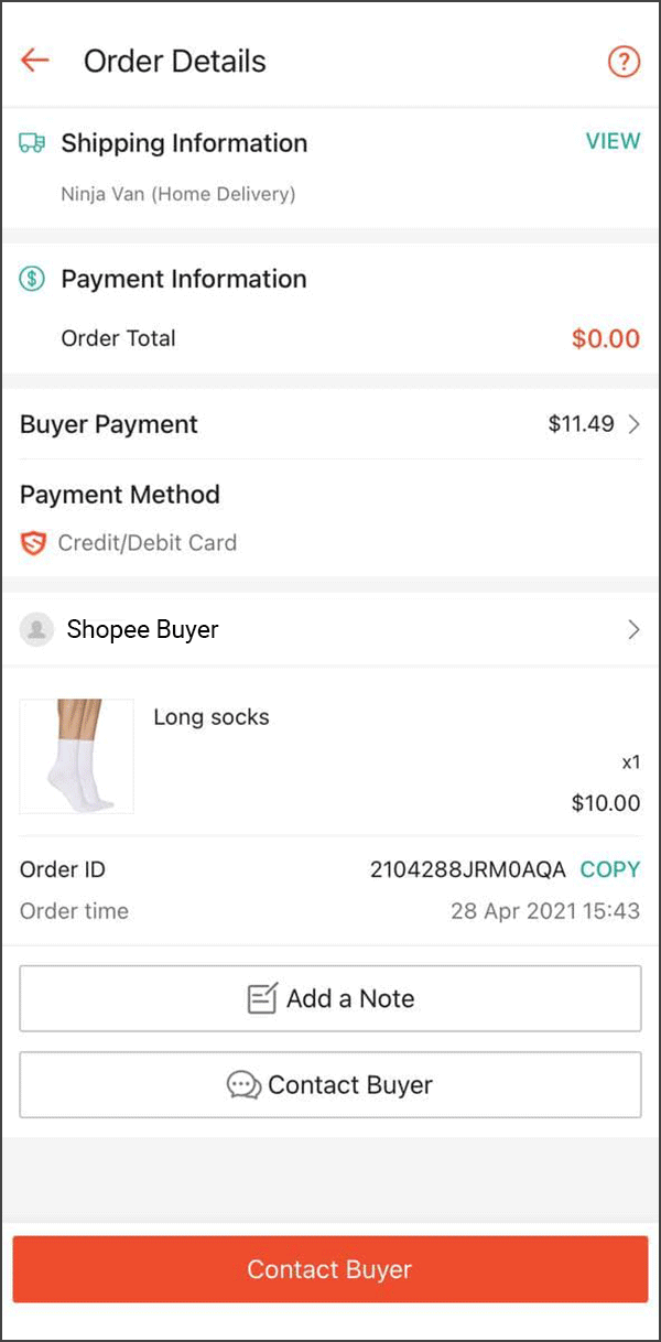 Limited Access to Buyer Information | Shopee PH Seller Education Hub