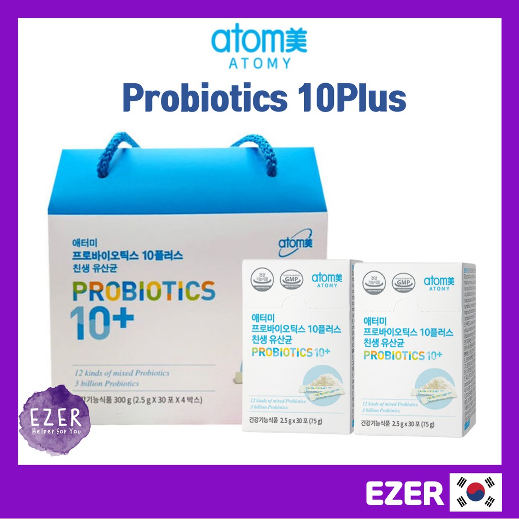 [Atomy] Probiotics 10+ Plus (2.5g X 120sticks) | Shopee Singapore