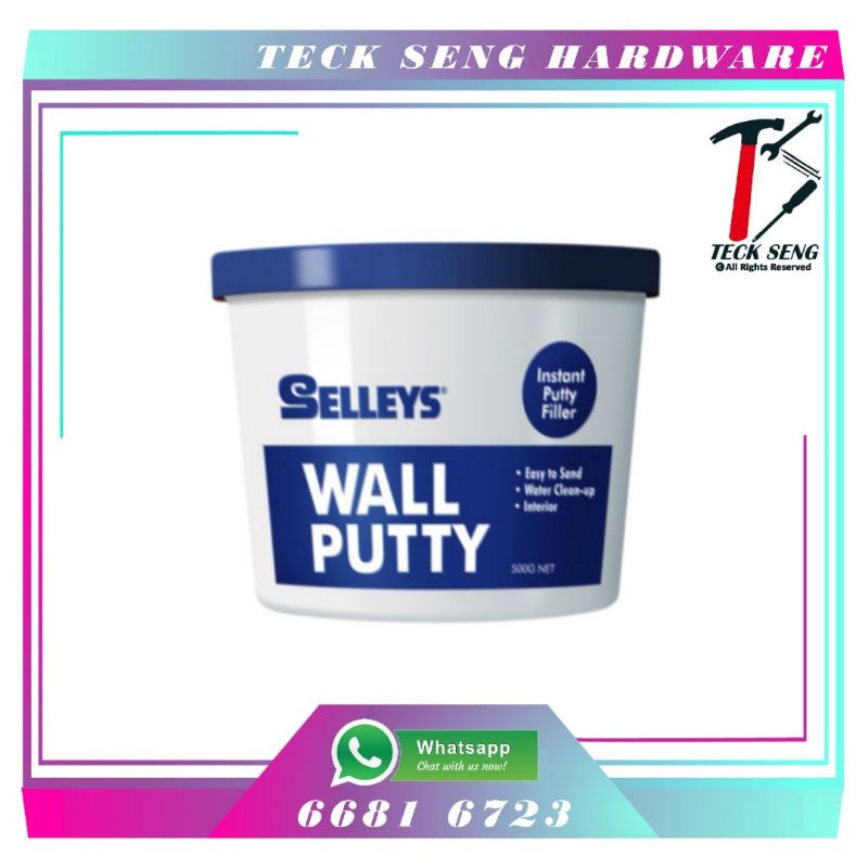 Selleys Wall Putty 500g | Shopee Singapore