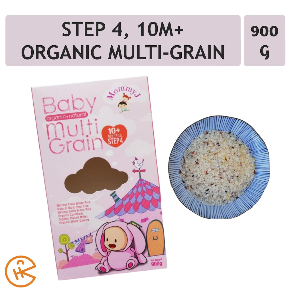 MommyJ Baby Step 4 Organic Multi-Grain (900g) | Shopee Singapore