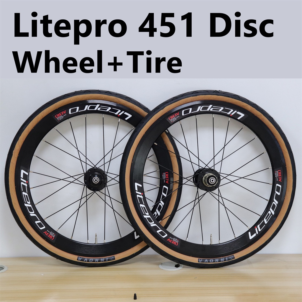Litepro 20inch bicycle wheel set 8/9/10/10/11 speed 451 DISC brake ...