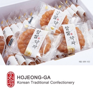 HOJEONGGA Chap Ssal Yakgwa (sticky rice yakwa) Korean traditional snack ...