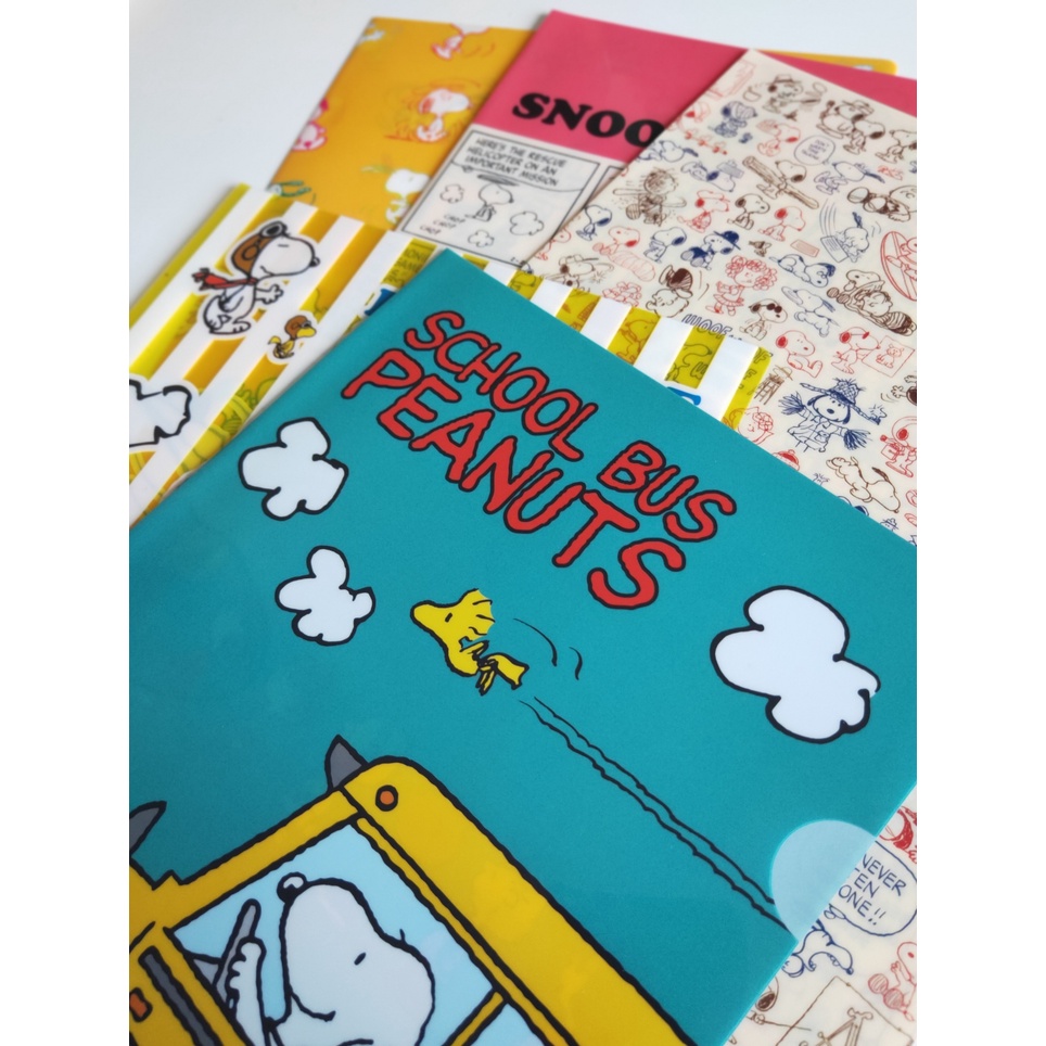 [SG Limited Stock] Cute Japanese A4 Clear Folder with 1 Pocket, Slot ...