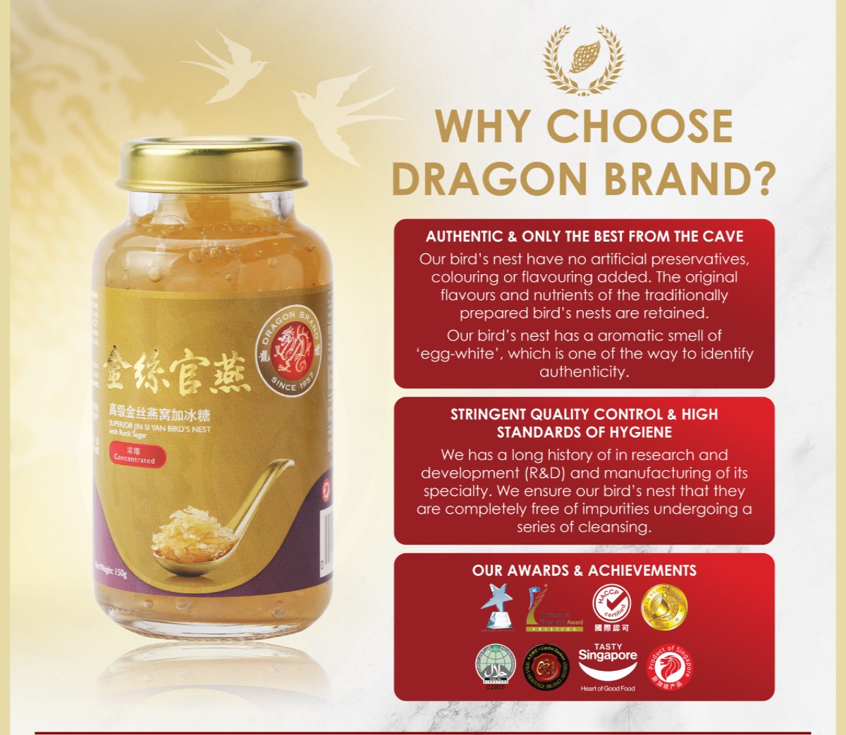 Dragon Brand Bird's Nest Official Store, Online Shop | Shopee Singapore