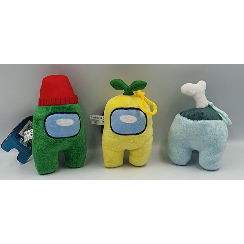 3pcs Pack B - Among Us Keychain Backpack Plush (13cm to 15cmH) | Shopee ...