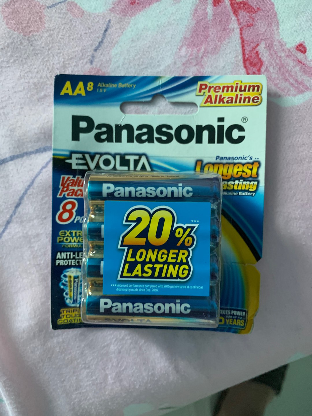 4 x Panasonic Evolta AA AAA Batteries - Long lasting Premium Alkaline 1.5v | Shopee Singapore