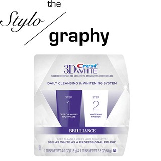 Crest 2 Step Whitening Toothpaste & Polish | Shopee Singapore