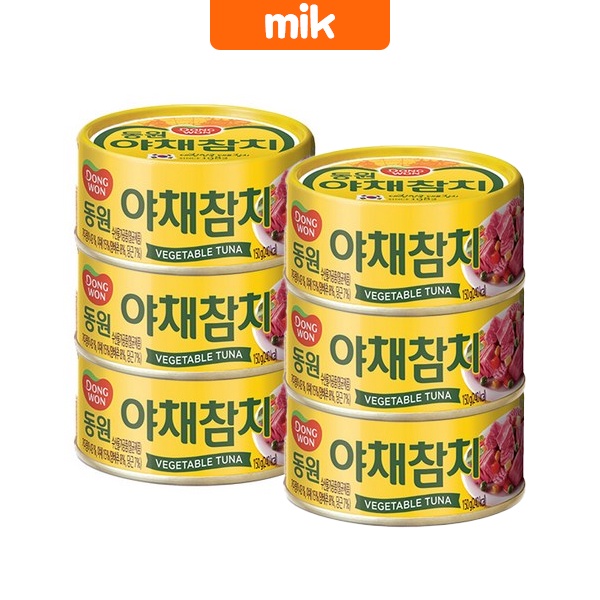 [Dongwon] Vegetable Tuna 150g / Korean food / from mik | Shopee Singapore