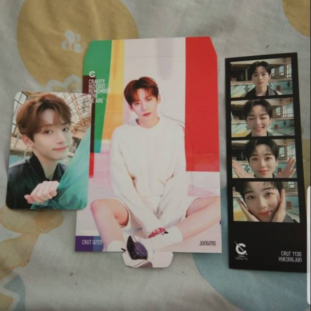 Printilan cravity photocard gu jeongmo standee photo strip hyeongjun ...