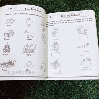 (SG SHIPPING) My First ENGLISH Workbook for young children activity ...