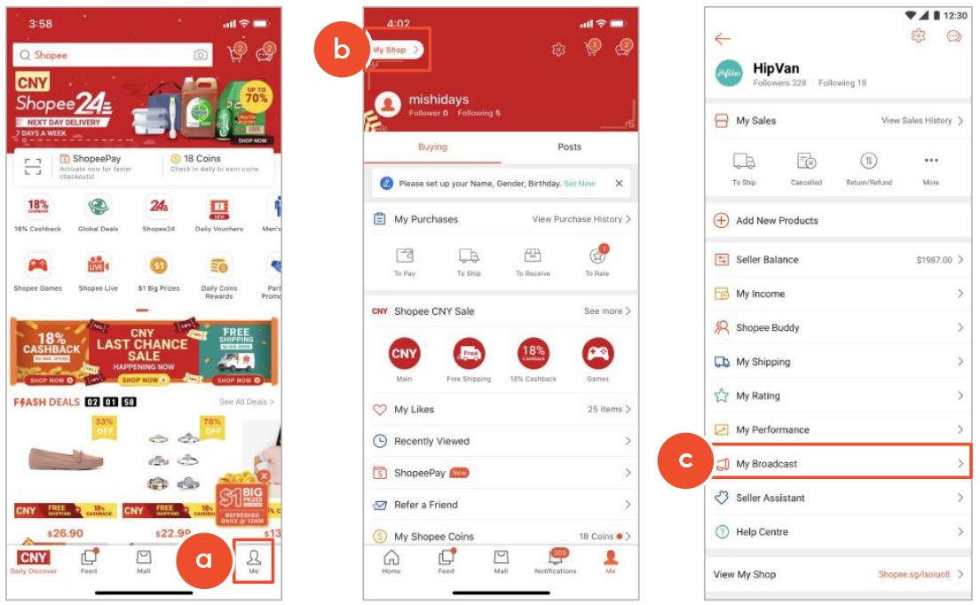 App Chat Broadcast | Shopee PH Seller Education Hub