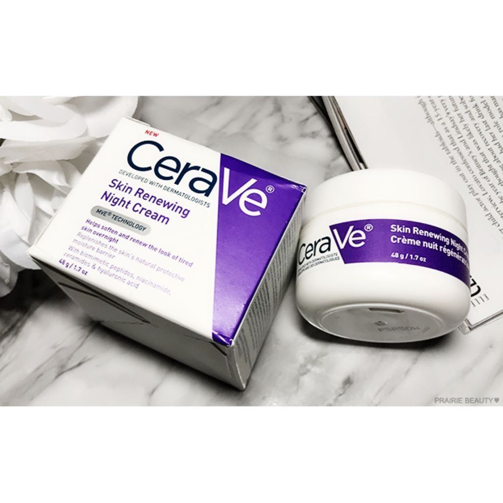 CeraVe Skin Renewing Night Cream | Shopee Singapore