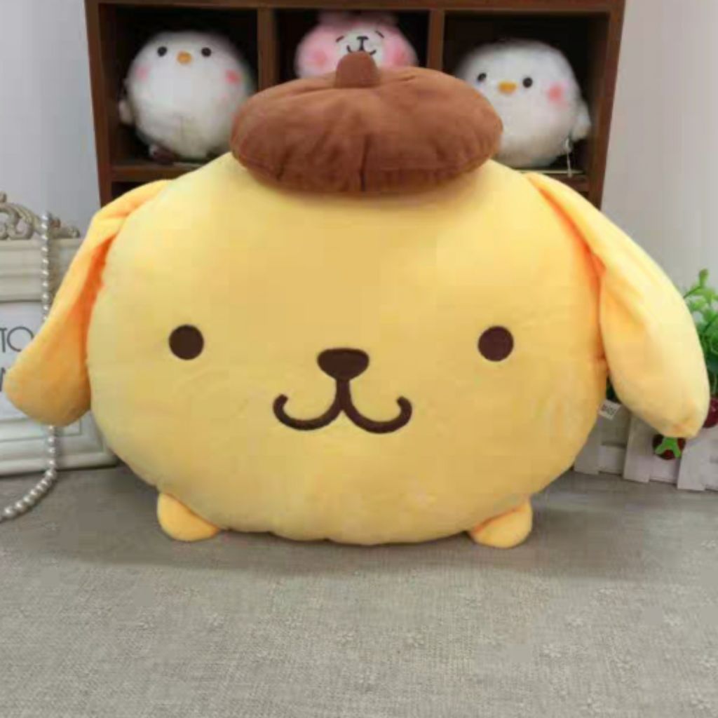Sanrio Pompompurin Velvet Chair Sofa Cushion | Shopee Singapore