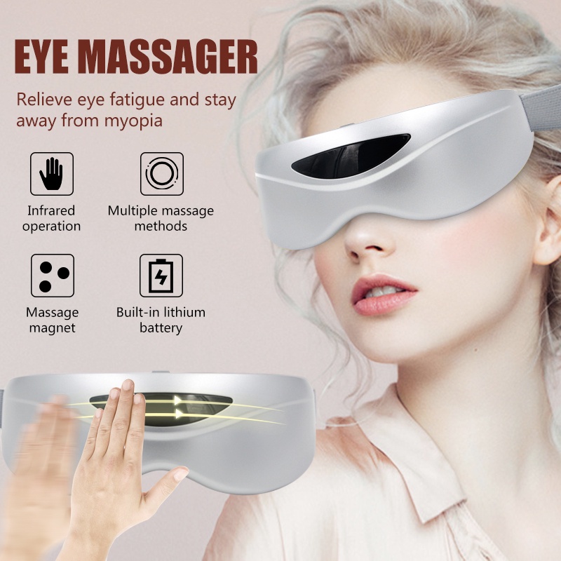 Infrared Gestures Control Wireless Electric Eye Massager magnetic ...