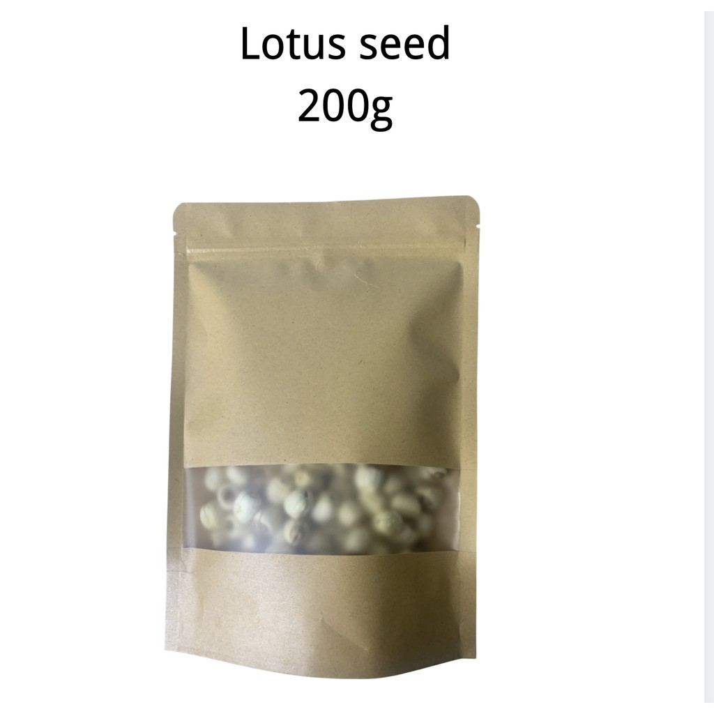 Premium Dried Lotus Seed 100g ｜Premium White Lotus Seed 100g ｜Cooking ...