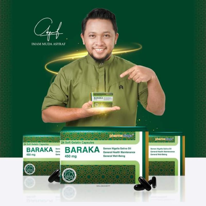 New BARAKA Habbatus Sauda SoftGel | 24 Softgel (450g) | Shopee Singapore
